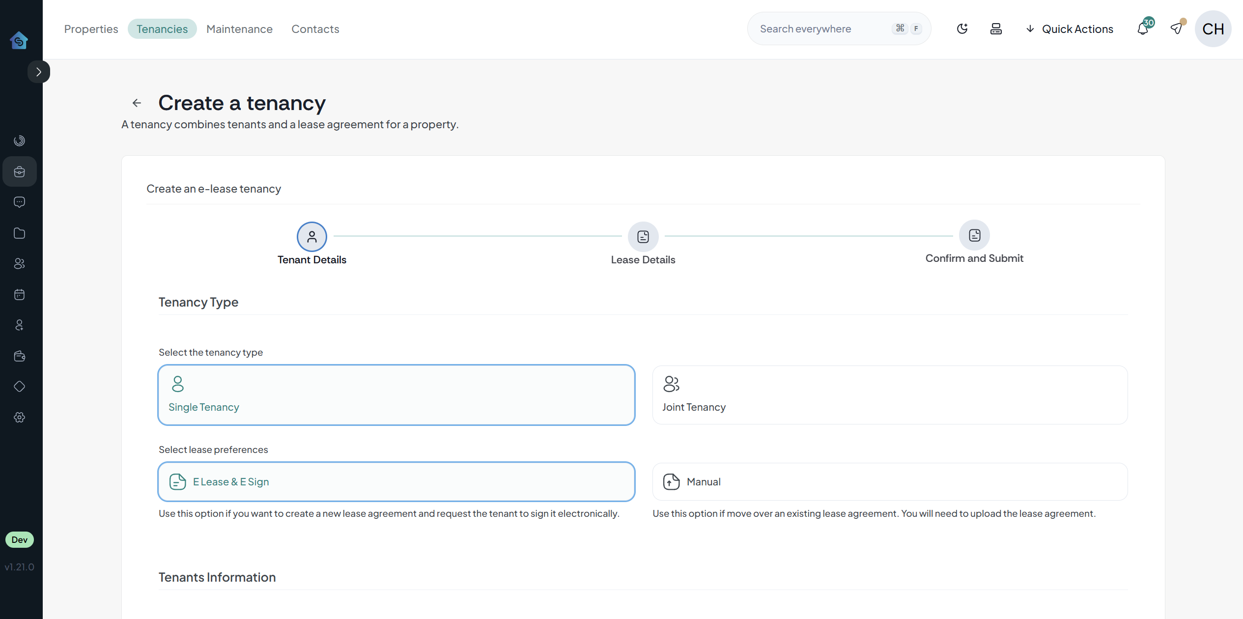 Tenancy Management | togetha